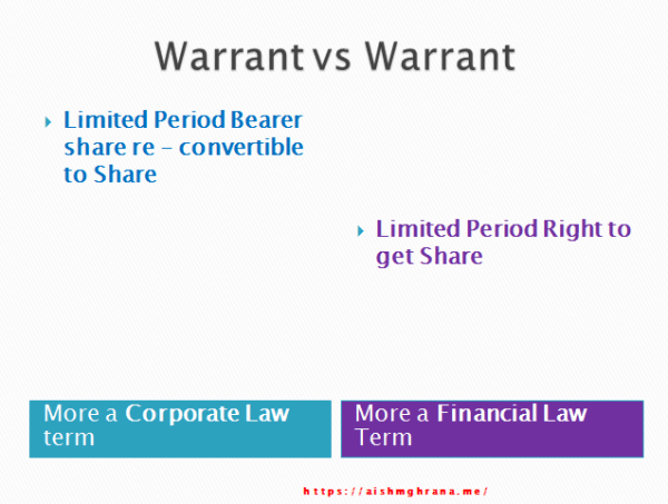 WARRANT vs WARRANT | AishMGhrana